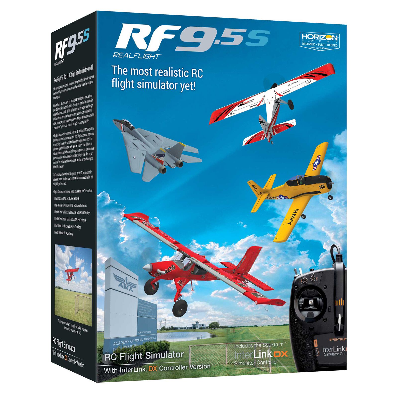 RealFlight 9.5S RC Flight Sim with InterLink Controller | RealFlight