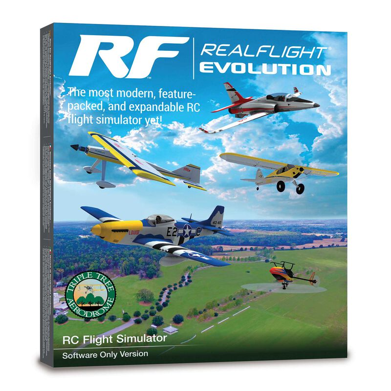 RealFlight Evolution RC Flight Simulator Software Only | RealFlight