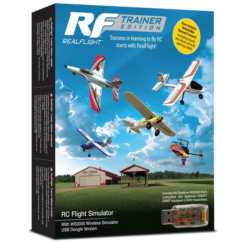 RealFlight Trainer Edition RC Flight Simulator with WS2000 Wireless ...