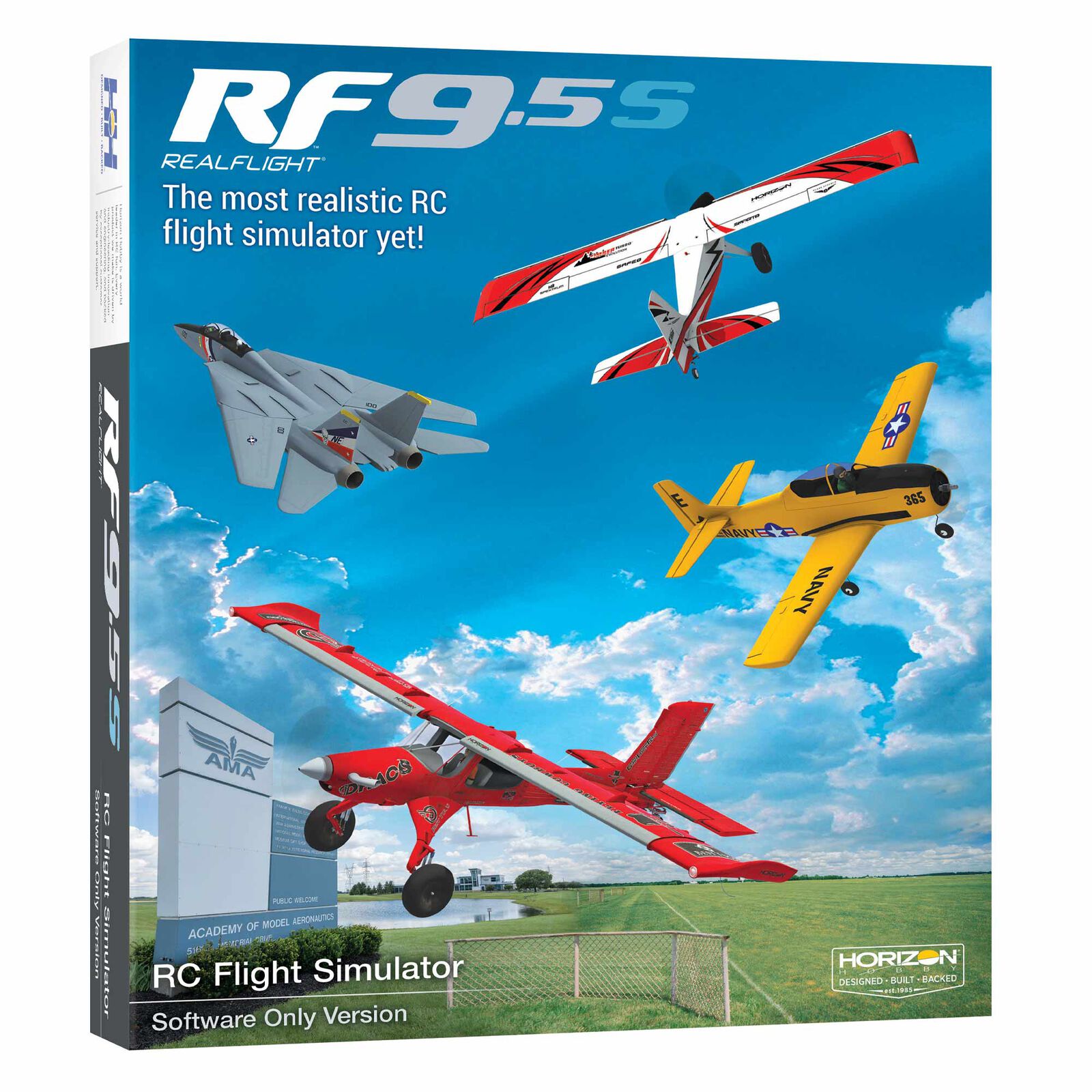 RealFlight 9.5S Flight Sim Software Only | RealFlight