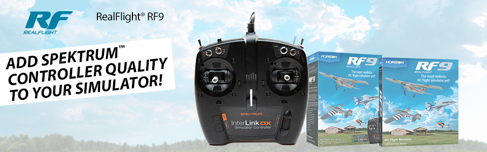 InterLink DX Simulator Controller with USB Plug | RealFlight